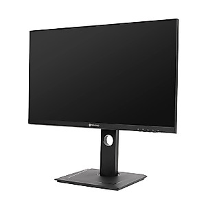 AG Neovo EM2701QC 27 Inch Monitor 1440p, Height Adjustable, USB-C with 60W Power Delivery, DisplayPort HDMI, Tilt Pivot Swivel Stand, 100% sRGB, ΔE < 2, IPS