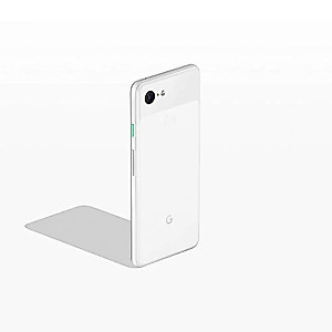 Google - Pixel 3 with 64GB Memory Cell Phone (Unlocked) - Clearly White (Renewed)
