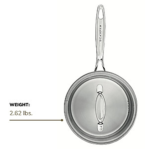 SCANPAN Impact 2 Qt. Saucepan with Lid