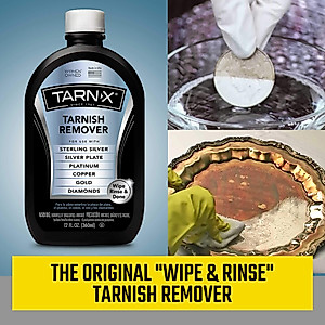 Tarn-X Tarnish Remover, 12 Ounce Bottle (Packaging May Vary)