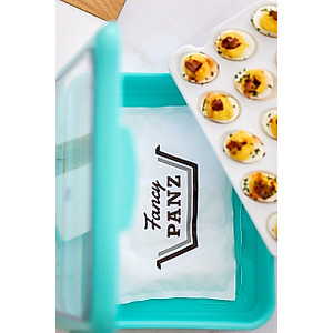 Fancy Panz Deviled Egg Trayz Insert for use with Fancy Panz Classic, Premium & 2in1. Holds 20 eggs