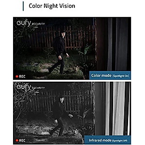 eufy Security, eufyCam 2C Pro 2-Cam Kit, Wireless Home Security System with 2K Resolution, 180-Day Battery Life, HomeKit Compatibility, IP67, Night Vision, and No Monthly Fee. (Renewed)