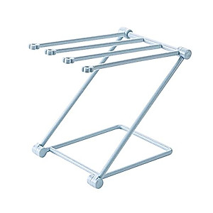 gANGJI Clothes Drying Rack Steel Collapsible Design Can Be Placed Near The Kitchen or Bathroom Sink