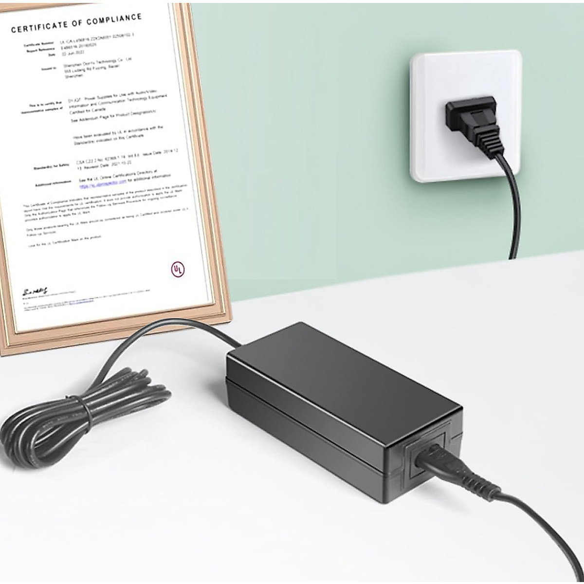 UpBright 18V AC/DC Adapter Compatible with Brady BMP71 BMP71-LM BMP71-SC BMP71-QC BMP71-MW BMP71-AC M50-AC BMP-UBP-AC M-AC-143110 MAC-143110 BMP53 Label Printer 18VDC DC18V Power Supply Cord Charger