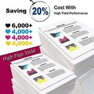 8-Pack (2BK/2C/2Y/2M) Compatible High Capacity 308A 309A (Q2670A Q2671A Q2672A Q2673A) Imaging Toner Cartridge Used for HP 3500 3500N 3500dn 3500dtn 3550 3550N 3700 3700DN Printer