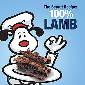 ValueBull Lamb Lung Sticks, Premium 2 Pounds Bulk Pack - All Natural Dog Chews, Grass-Fed, Single Ingredient