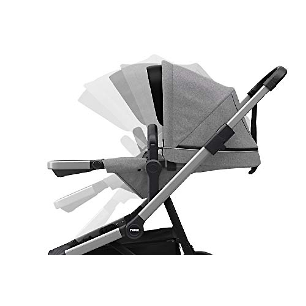 Thule Sleek City Stroller, Grey Melange