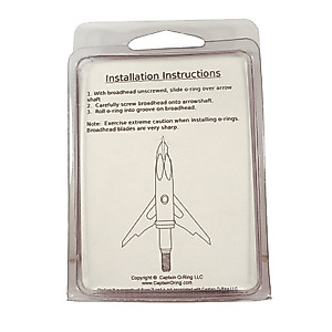 Fury - Replacement O-Rings for Rage Slipcam Broadheads (Pack of 50)