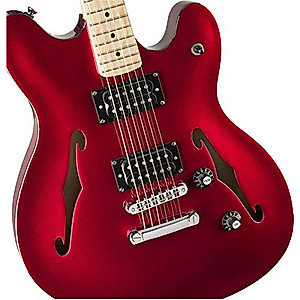 Squier Affinity Series Starcaster Electric Guitar, with 2-Year Warranty, Candy Apple Red
