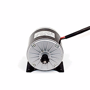 L-faster 24V36V 350W Motor Kit Electric Gokart Engine System with Gas Pedal Electric Child Bike Conversion Kit DIY Electric 4-Wheels Cart (24V350W Pedal kit)