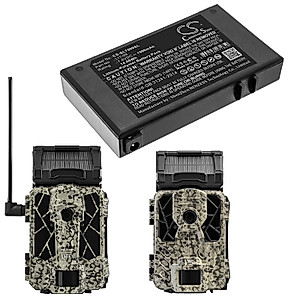ZOVAS 7.4V Battery Replacement for Spypoint LIT-09 Bloc Pile, Link-S-Dark, Solar-Dark