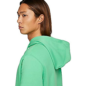 Nike Sportswear Club Fleece Men's Graphic Pullover Hoodie (Light Green Spark/Light Green Spark, Small)