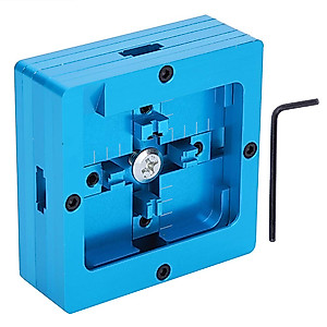 BGA Reballing Rework Station Double Frame Template Stencil Welder Kits 80 x 80mm Soldering Station for Auto Fixing for Large Steel Meshes
