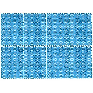 Rabbit Cage Mat Floor Plastic Mats Feet Pads for Pet Cats Dogs Bunny Hamster Rat Chinchilla Guinea Pig (8 Pack)
