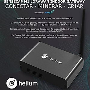 SenseCAP M1 LoRaWAN Indoor Gateway Helium Crypto Miner - US915