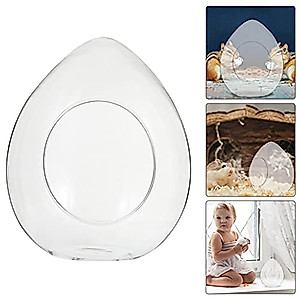 PATKAW Hamster Cages Hamster Cages Chinchilla Cage Glass Hamster House Glass Hamster Hamster Bed House Summer Hamster Hideout Clear Small Animal Hamster Cages Chinchilla Cage Chinchilla Cage