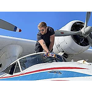 Plane Perfect 1 Ceramic Coating Spray for Airplanes, Cars, Motorcycle, Boat, Marine, RV – 16oz High Gloss Detailer Spray – Advanced SiO2 Ceramic Polish Hydrophobic Aviation Grade Spray