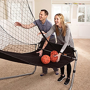 Lifetime 90648 Double Shot Deluxe Indoor Basketball Hoop Arcade Game,Black