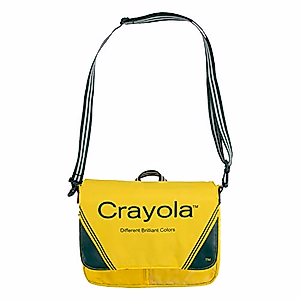 Crayola Children's Apparel Kids' Messenger Art Bag, Little Lemon, O/S
