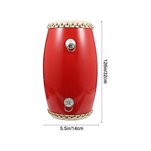 1 Set Portable Waist Drum Hand Drum for Celebration Performance Kids Drum Set