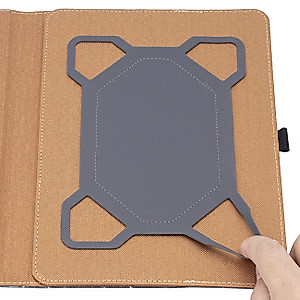 TSPCASE Universal Case for 9-10.9 inch Tablet, PU Leather Stand Folio Universal Protective Cover for 9"-10.9" Tablet, with Multi-Angle Viewing Stand Wallet Leather Case