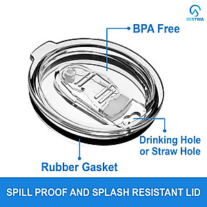 DESTWA Sentimental Gifts For Wife From Husband, Birthday Gifts For Wife, Gifts For Her, Gifts For Wives, Presents For Wife, Best Gift For My Wife Romantic 20 oz Stainless Steel Coffee Tumbler