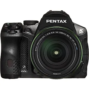 Pentax K-30 16 MP CMOS Digital SLR 18-135 WR Lens Kit Black [International Version, No Warranty]