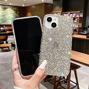 redecarie for Galaxy Note 10 Plus Case,Luxury Bling Glitter Diamond Shiny Sparkle Crystal Rhinestone Women Girls Kids Clear Protective Phone Cover for Samsung Galaxy Note 10 Plus
