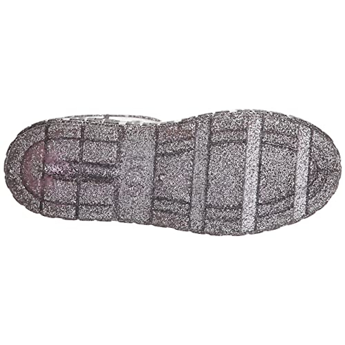 UGG Women's DRIZLITA Rain Boot, Glitter Grey, 9