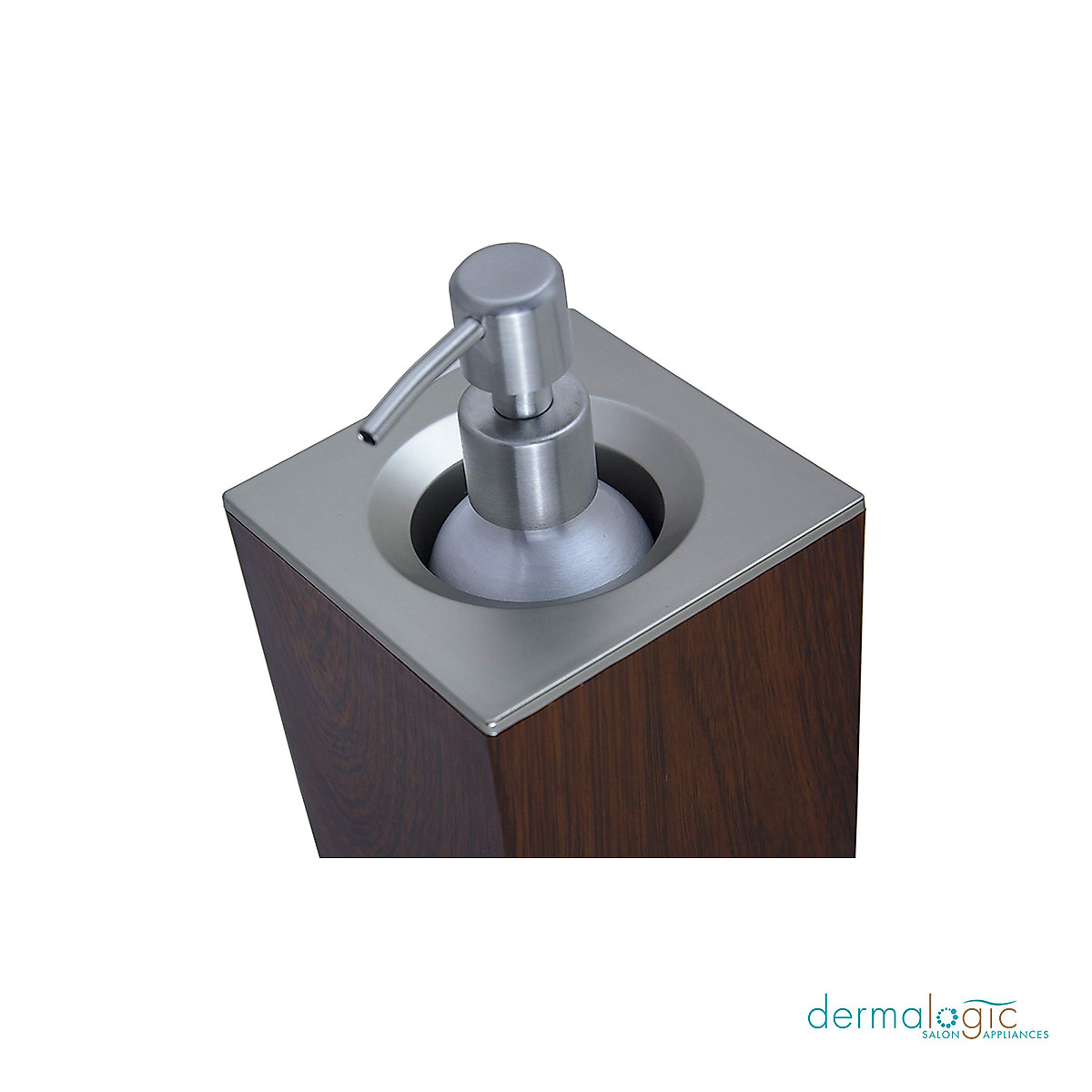 DERMALOGIC Massage Oil Warmer for Pro Spa Massage, Home Lotion Warmer with Aluminum Bottle Pump Set, Plug-in Oil Heater Beauty Salon Treatment Equipment