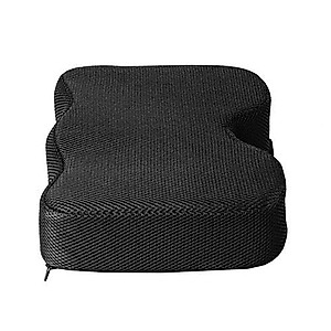 Rowing Machine Seat Cushion,Rower Accessories and Seat Padwith Custom Memory Foam, Washable Cover, and Straps- Concept 2 Rower, Recumbent Stationary Bike