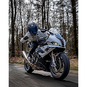 IRON JIA'S Motorcycle Shoes, Men Streetbike Casual Motorcycle Riding Boots Waterproof Anti-Slip Breathable Ankle Support Protective Gear Power Sport Footwear Black