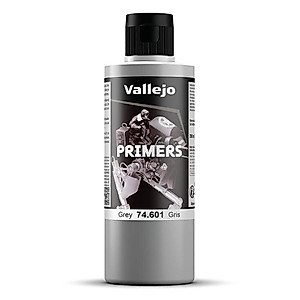 Vallejo Grey Primer Acrylic Polyurethane, 200ml