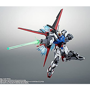 TAMASHII NATIONS - Mobile Suit Gundam SEED - AQM/E-X01 Aile Striker & Option Parts Set, Bandai Spirits The Robot Spirits