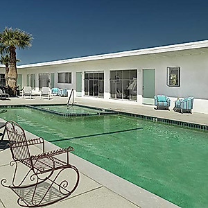 Bent Armrest Single Rocking ，Outdoor Chai rrocking,Rocking Chairs for Porch Patio，Black, 30.31 x 34.64 x 38.58'' / 76.99 x 87.99 x 97.99