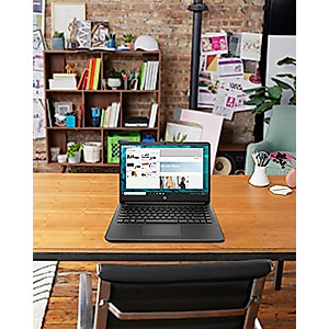 HP 14 Laptop, Intel Celeron N4020, 4 GB RAM, 64 GB Storage, 14-inch Micro-Edge HD Display, Windows 11 Home, Thin & Portable, 4K Graphics, One Year of Microsoft 365 (14-dq0020nr, 2021, Jet Black)