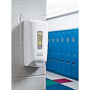 Mind Reader Multifold Paper Towel Dispenser, Paper Towel Holder, Restroom, Wall Mount, White & Simpli-Magic Dispenser, 1000 mL, White