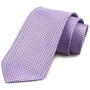 Ctskyte Men's Summer Pattern Ties in French Lavender Business Wedding Party Suit Necktie