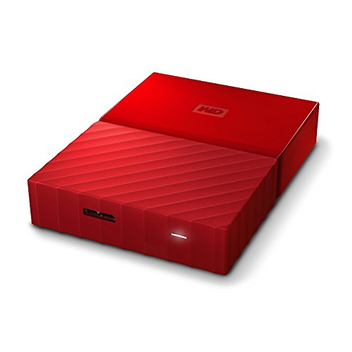 WD 2TB Red My Passport Portable External Hard Drive - USB 3.0 - WDBYFT0020BRD-WESN (Renewed)