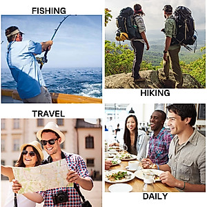 Anteef Men's Short Sleeve Fishing Hiking UPF 50+ Safari Shirts, Quick Dry SPF UV Sun Protection Cooling Shirts(5031 Light Gray M)