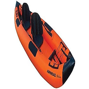 Airhead Montana Kayak Two Person Inflatable Kayak , white, 12 ft