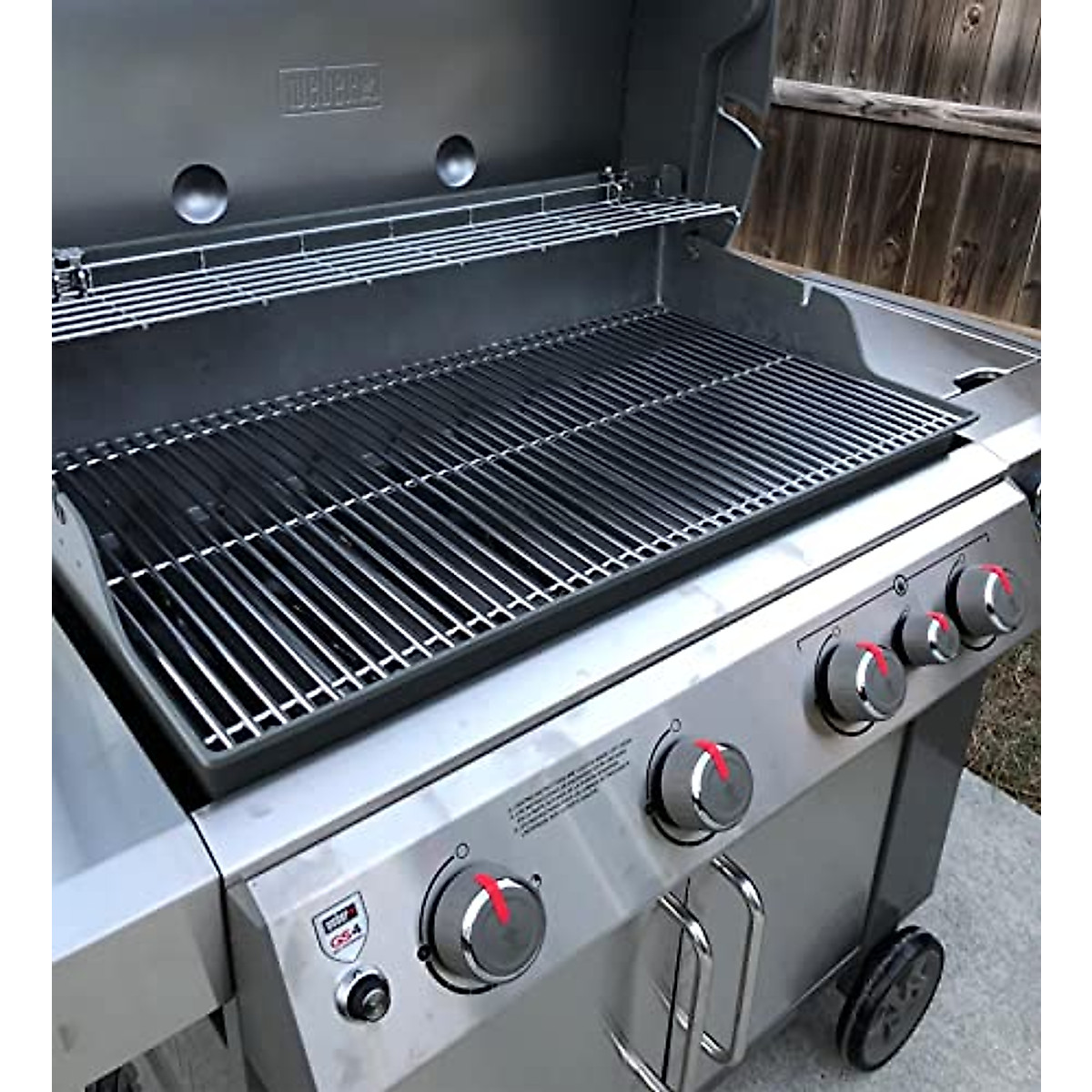 Replacement Parts for Weber Genesis II LX 400 SER II E-410 E-435 S-410 GBS S-435 S-440 LX E/S-440 & Genesis II 400, Kitchen-aid 720-0856V 740-0781, for Weber Genesis II Grill Grates 66089 66097, 3PCS