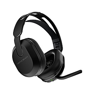 Turtle Beach Stealth 500 Wireless Amplified Gaming Headset for PC, PS5, PS4, & Mobile – 40-Hr Battery, Bluetooth, Memory Foam Cushions, Flip-to-Mute Mic, EQ Presets, Companion App – Black