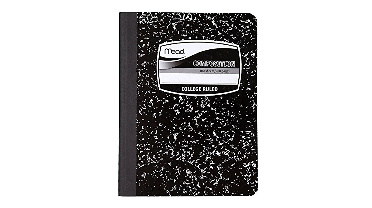 Mead Composition Books 5-Pack | Durable College-Ruled Notebooks
