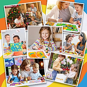 Arts and Crafts For Kids Boys Girls,Water Marbling Paint Kit, Birthday Gifts for Girls Boys 3+Years Old, Toys For Ages 8-13 5-7 3-6, Art Supplies for Kids