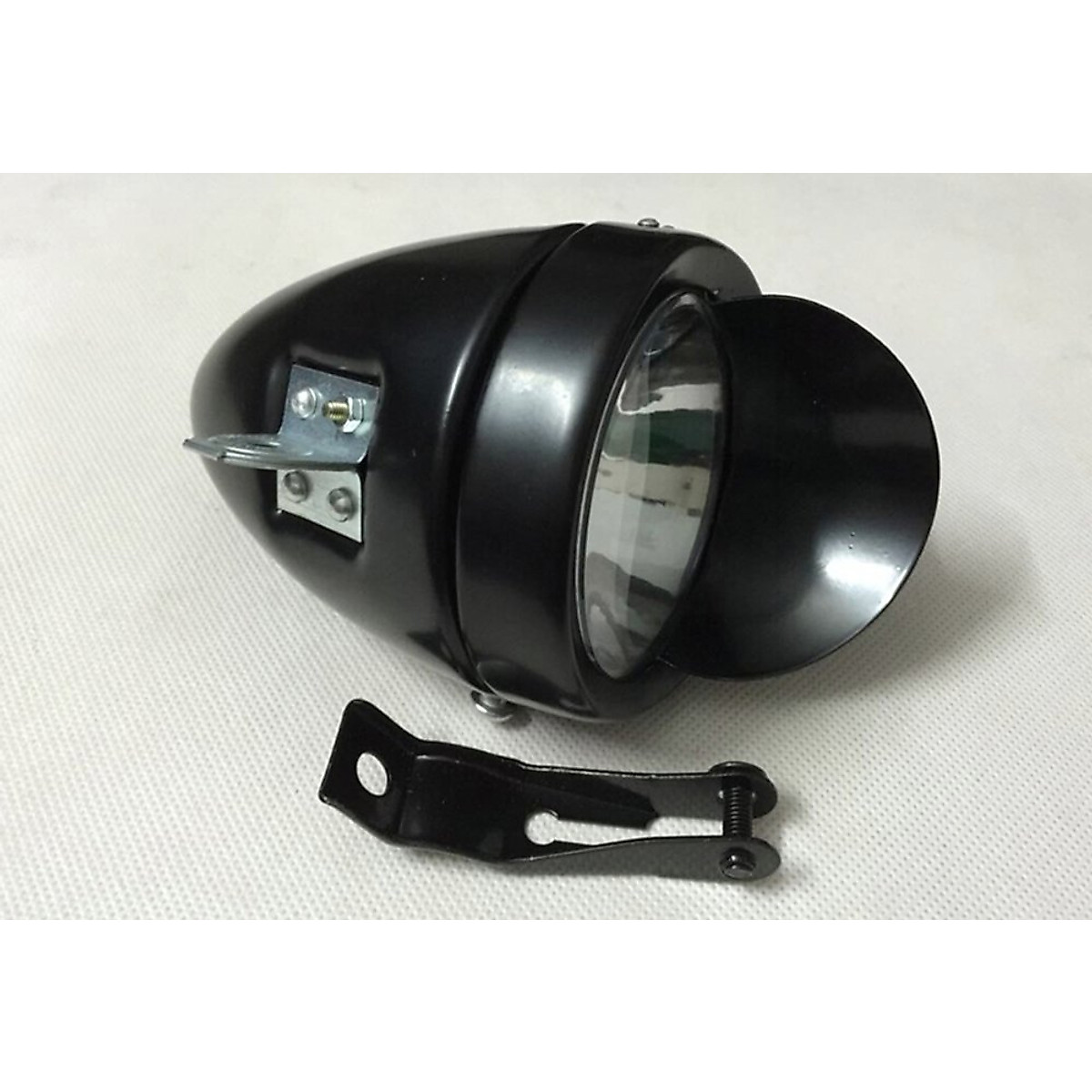 Cool Metal Shell Bright Classical Cool Bicycle Headlight Retro Vintage Bike LED Light Night Riding Safety Front Head Lamp Fog Headlamp