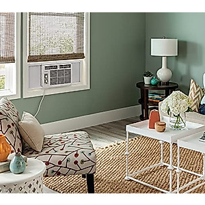 Frigidaire FFRA051WAE Window-Mounted Room Air Conditioner, 5,000 BTU with Temperature Control and Easy-to-Clean Washable Filter, in White