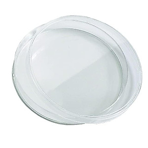 United Scientific 10 Pack Sterile Thick Plastic Petri Dishes with Lid, 90mm Dia x 15mm, Designed for use in Laboratories, Home, and Classrooms