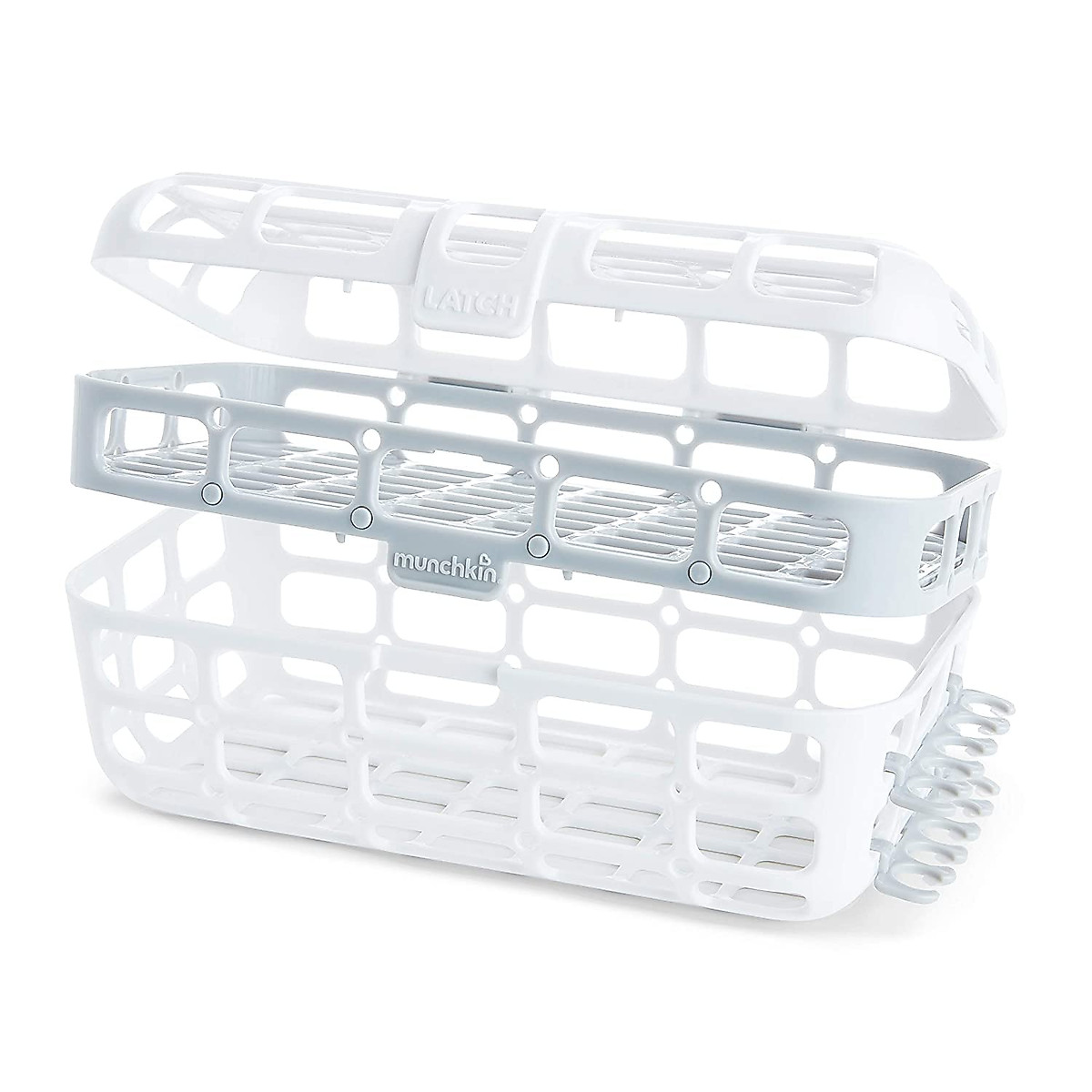 Munchkin High Capacity Dishwasher Basket, Colors May Vary