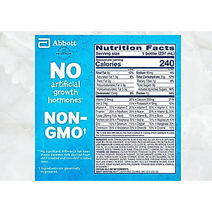 Immune Support Kids Protein Shake Grow & Gain Chocolate Flavor, 8 Fl Oz 8 Pack